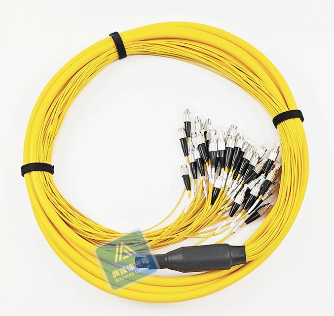 24F Sc Lc Armored Fiber Patch Cord LSZH 7.0MM Rodent Resistant FTTX ...