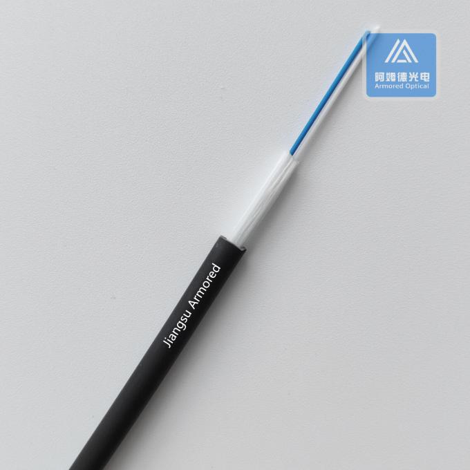 Duplex Fiber Optic Cable Single Mode CPRI 5.0mm Black LSZH FTTA Patch ...