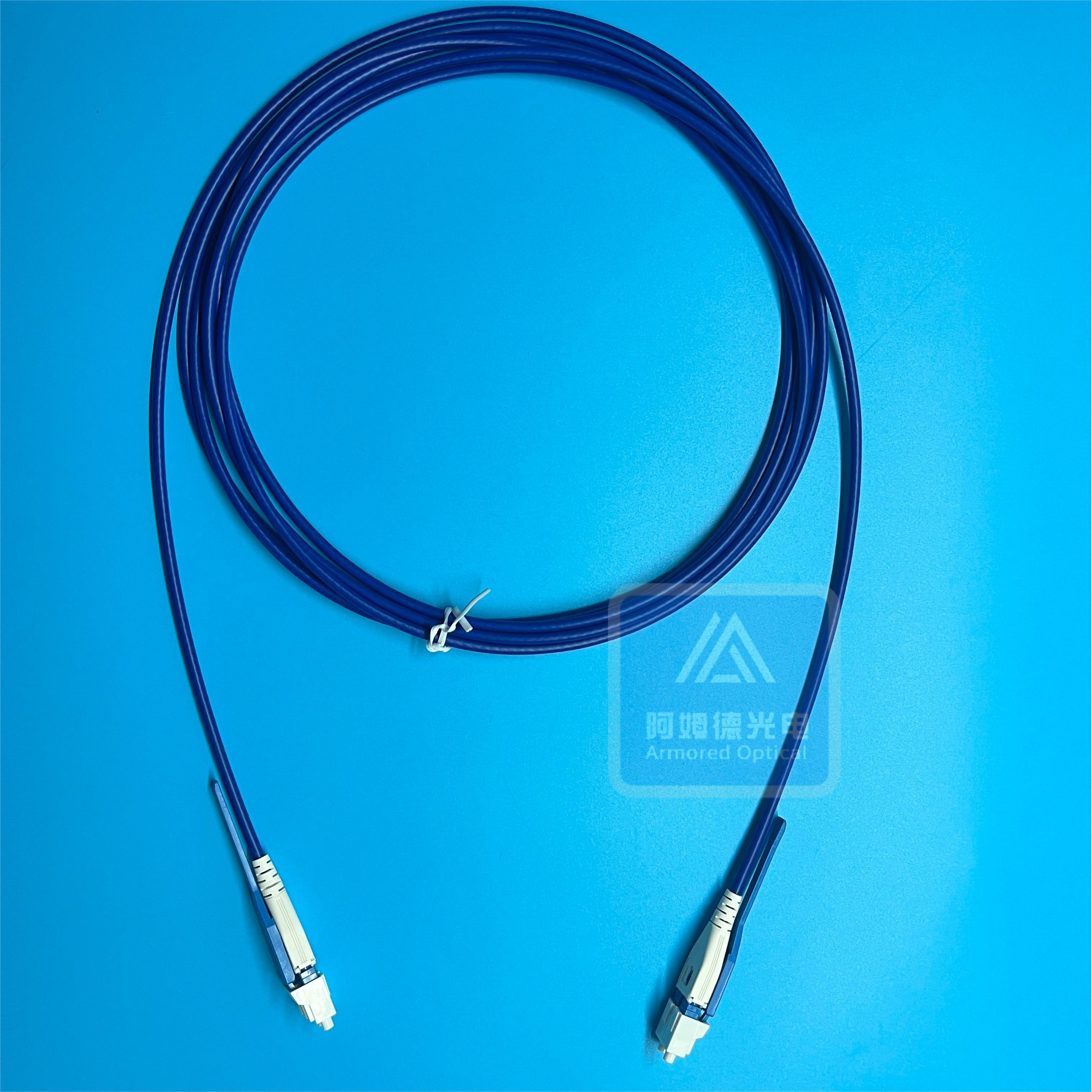 Duplex Fiber Optic Patch Cord Jumper SM Armored Push And Pull Uniboot 3 ...